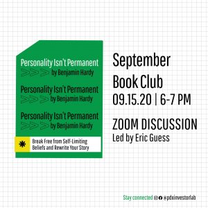 September Book Club Virtual Meeting - Investor Lab